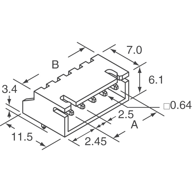 S5B-XH-A JST Sales America Inc. | 커넥터, 상호 연결 | DigiKey